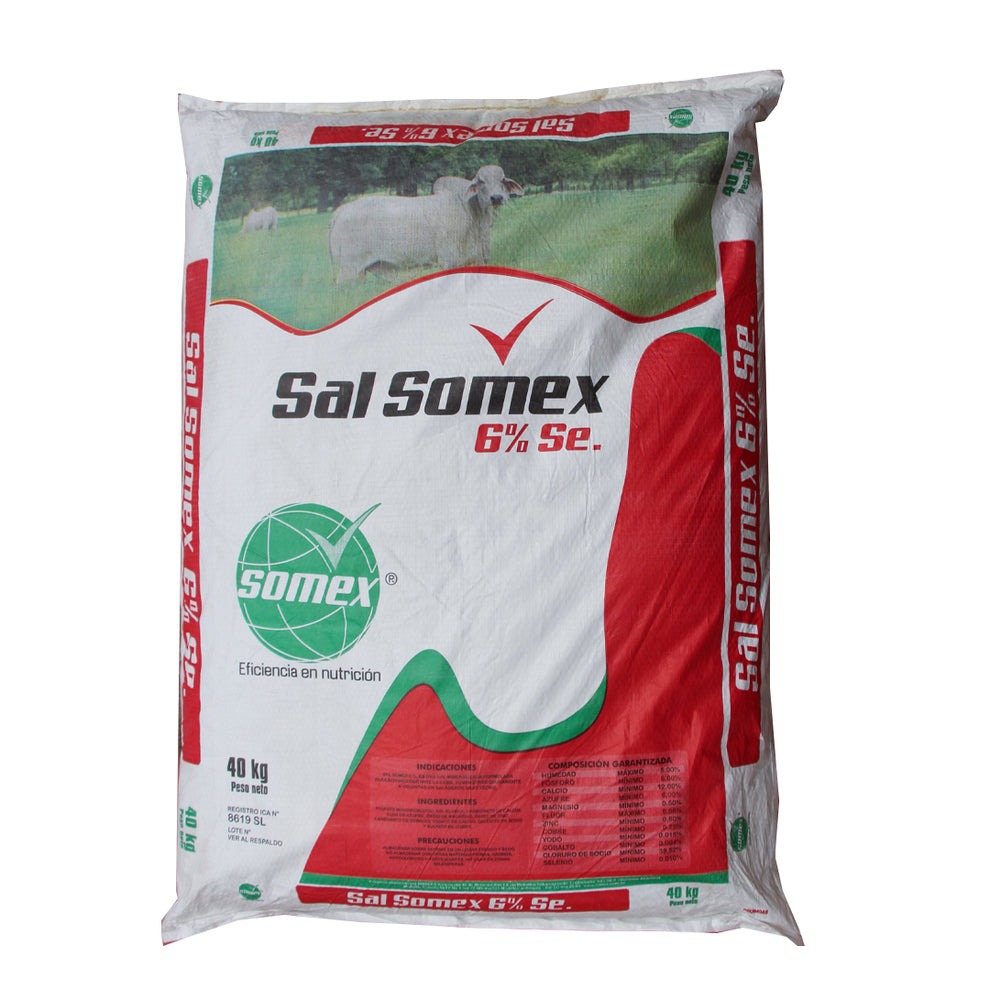 Sal Somex 6% x 40 kg – LA RES COLOMBIA